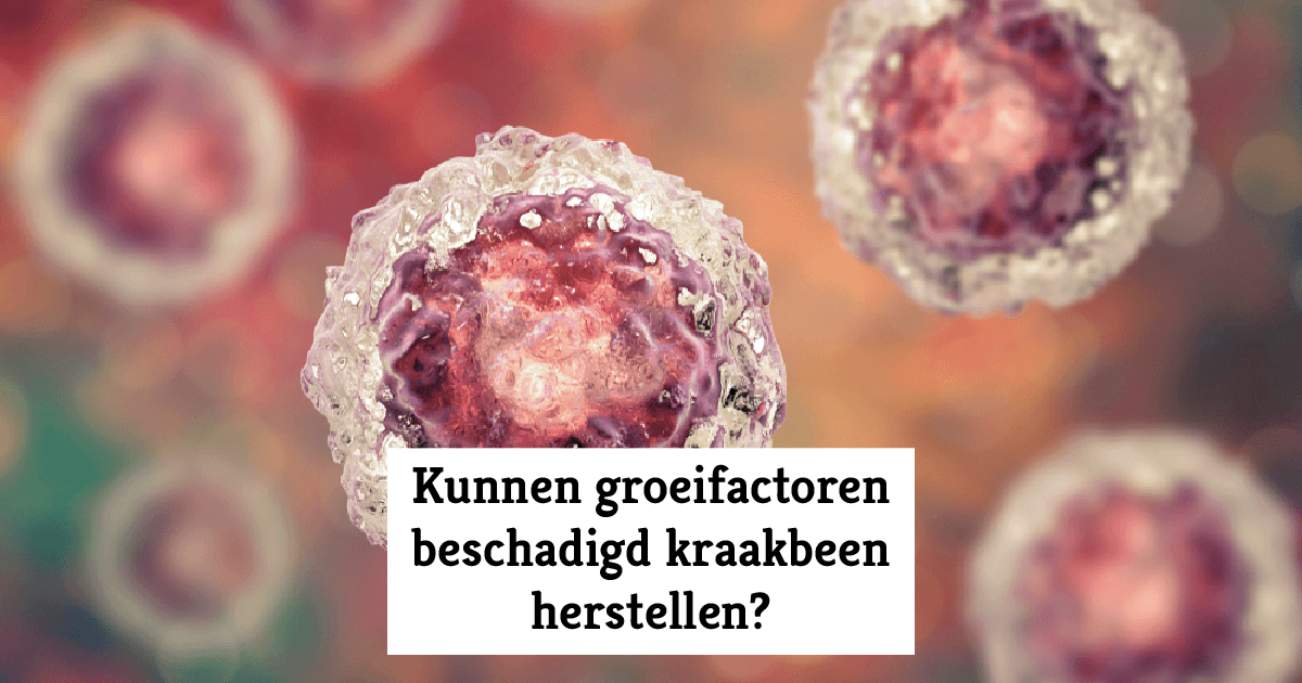 Kunnen groeifactoren beschadigd kraakbeen herstellen?